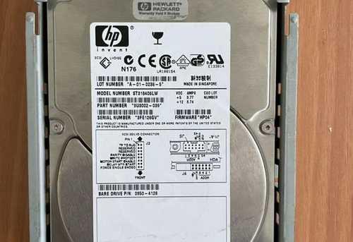 Жесткий диск HP st318406lw scsi 18.4 gb