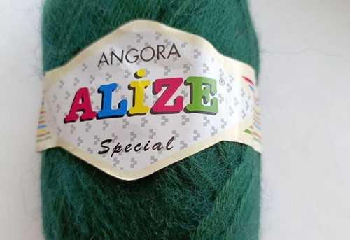 Пряжа Alize Angora Special, темно-зеленый