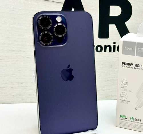 iPhone 14 Pro Max 256Gb Purple (91%,гарантия,sim)