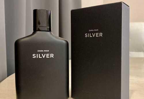 Zara man Silver 100 мл мужской парфюм