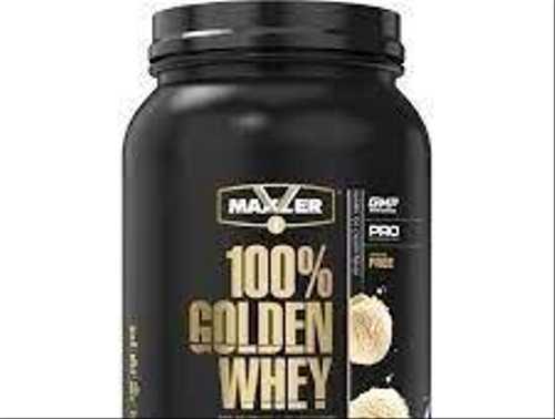 Maxler 100 Golden Whey 0.9 кг Ванильное мороженое