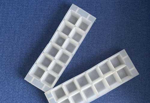 Пластиковые формочки для льда 2 шт