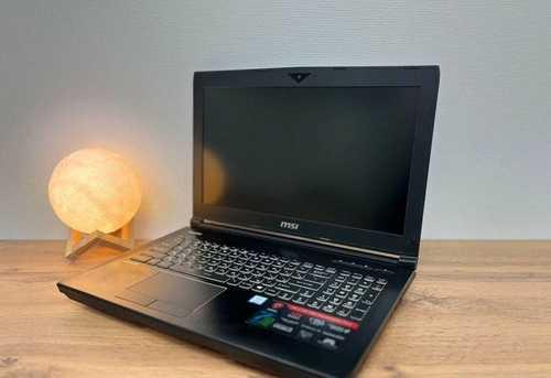 Игровой ноутбук MSI I7/GTX 1070