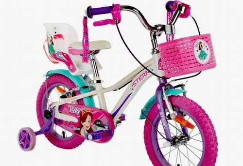 Велосипед для девочки 14 дюймов Stern Vicky 14"