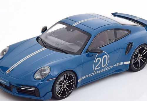 Металлическая инерционная машинка Porsche 911