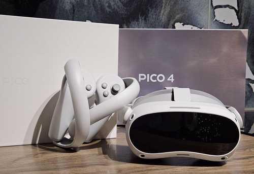 Vr очки pico 4 8/128 gb, состояние новых