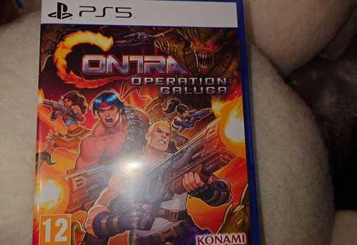 PS5 Contra: Operation Galuga диск с игрой