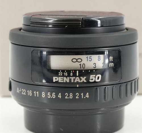 Pentax SMC FA 50mm f/1.4, отл. сост., обмен, гаран