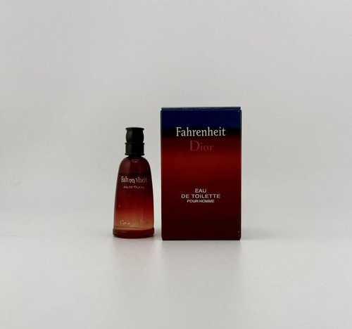 Dior fahrenheit edt 10 мл винтаж 2002