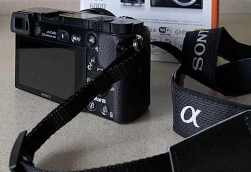 Компактный фотоаппарат sony e-mount e-6000