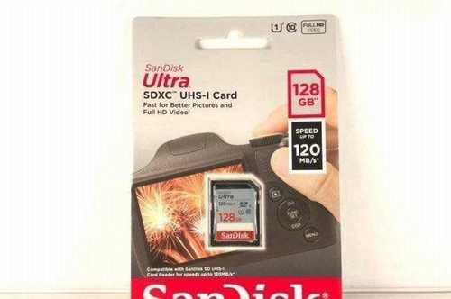 SanDisk Ultra sdxc 128GB 120MB/s (A443)
