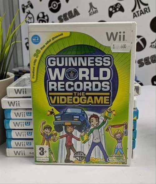 Guinness world records Wii Б/У