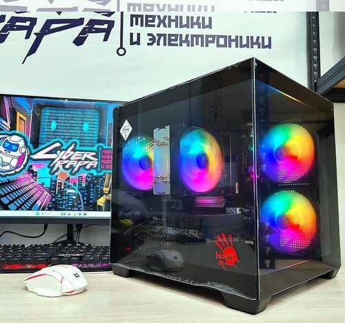 Игровой ПК, Ryzen 5 7500F, GeForce RTX 5060 8 ГБ, RAM 16 ГБ