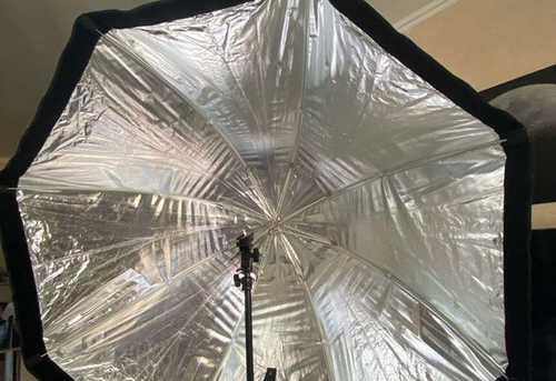 Зонт-октобокс Godox 120 см + стойка
