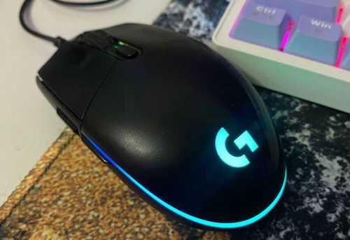 Игровая мышка logitech g102 lightsync