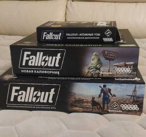 Fallout настольная игра + все дополнения