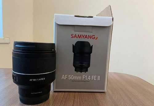 Объектив Samyang AF 50mm f/1.4 Sony FE Ii