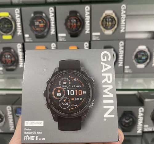 Часы Garmin Fenix 8 Solar/Sapphire 47mm Европа