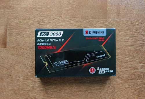 Kingston KC3000 1Tb SSD (M.2 NVMe PCI-E 4.0) Новый