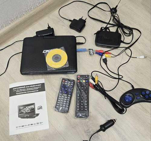 Dvd player EVD EA-7088  цифровая приставка T20DI