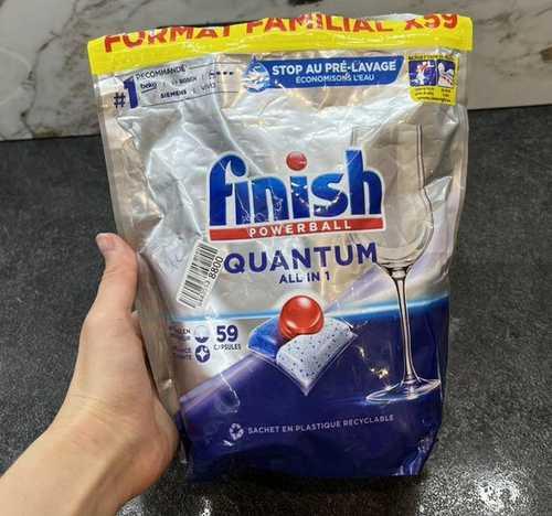 Finish Quantum таблетки для посудомоечной машины