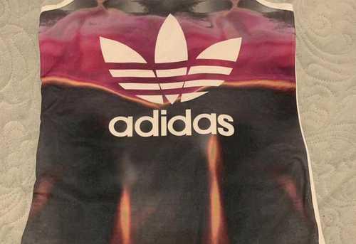 Mom's джинсы майка Adidas