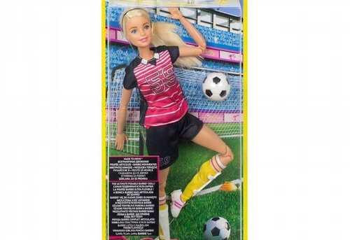 Barbie футболистка оригинал шарнирная Mattel