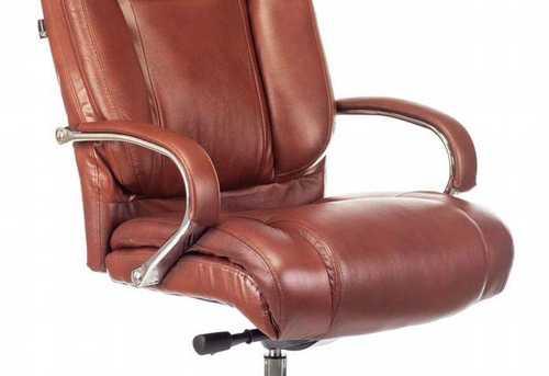 Кресло T-9925SL светло-коричневый, кожа