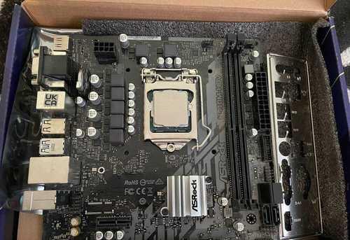 Комплект i3 10100f +Asrock h510M HDV R2.0