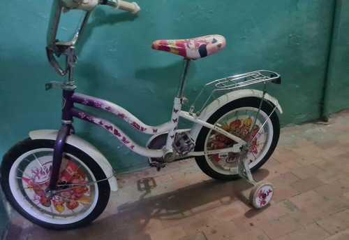 Велосипед для девочки 5-7л
