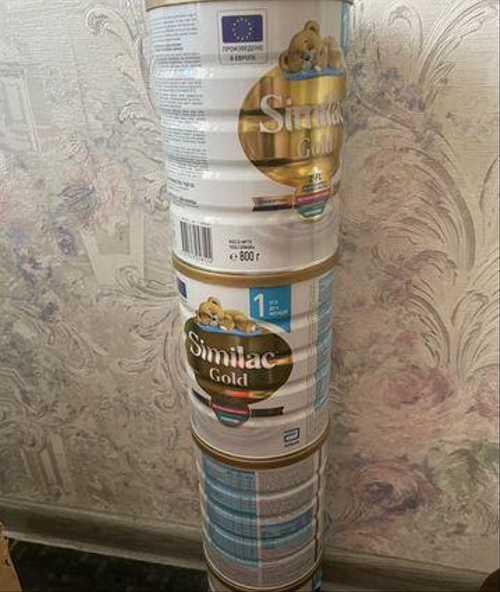 Смесь similac gold 1
