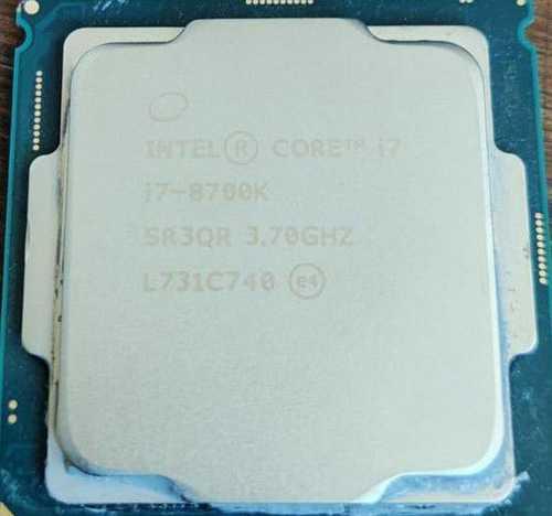 Процессор intel core i7 8700K