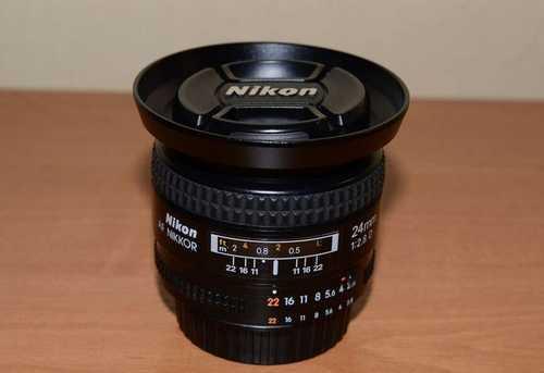 Nikon 24 mm 2,8d