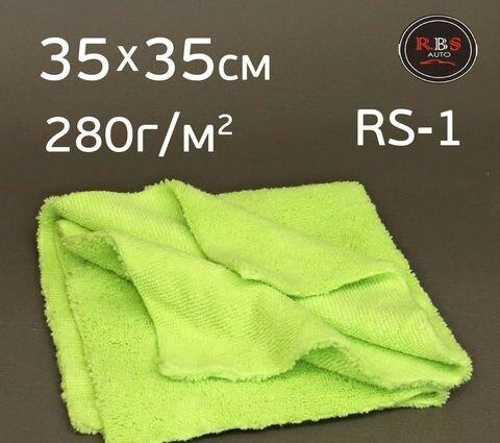 Салфетка микрофибра RS-1 (35х35см) салатовая 280г