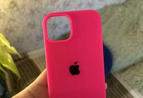 Чехлы на iPhone 14 (фиолетовый / розовый)