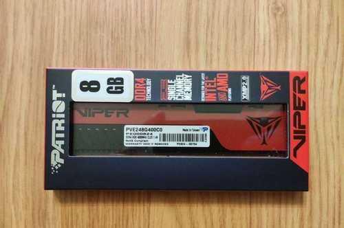 Озу DDR4 8gb 4000MHz Patriot Viper (NEW)