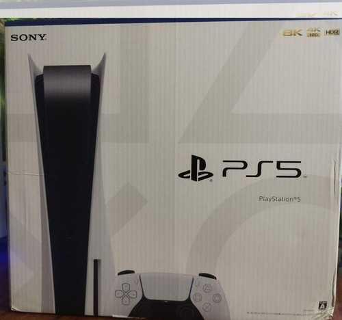 Sony playstation 5 ps5 с дисководом 1тб