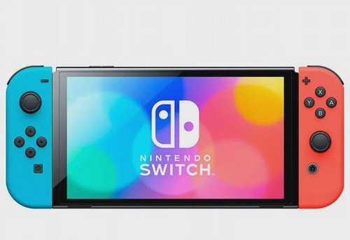Nintendo Switch oled 64Gb Neon Blue/Neon Red