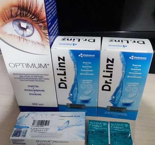 Линзы контактные acuvue oasys двухнедельные -3,75