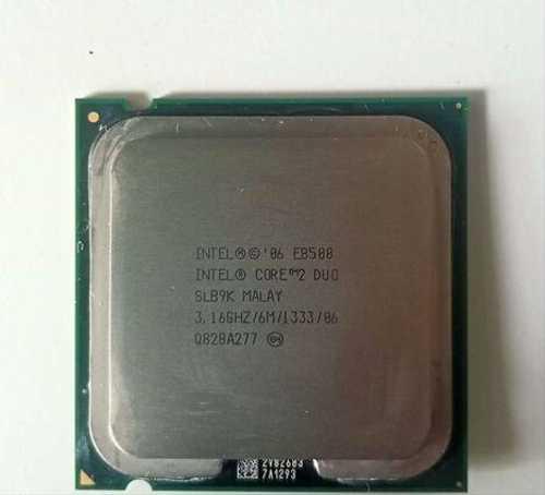 Процессор Intel Core 2 Duo E8500 и медный кулер