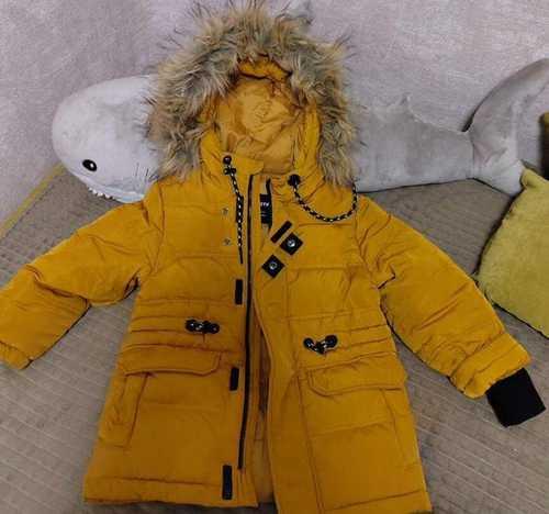 Куртка зимняя на мальчика 116