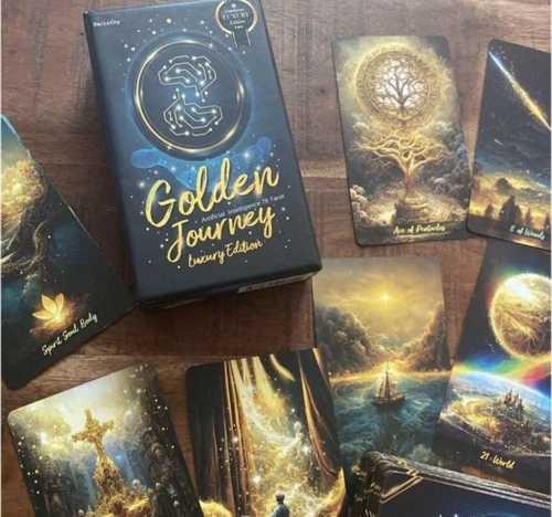 Карты таро Golden Journey Luxury Edition