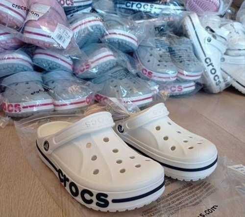 Сабо Crocs Bayaband Clog White M4 опт, розница