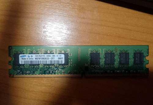 Оперативная память Samsung DDR2 1GB