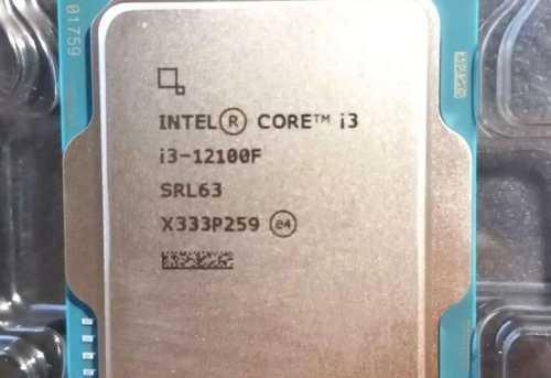 Intel core i3 12100f oem (новый, чек, гарантия)