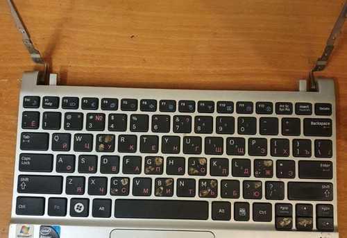 Клавиатура для ноутбука Samsung nc210 (топкейс)