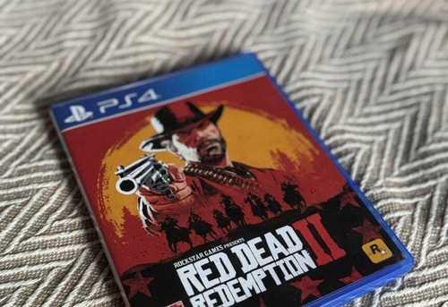 Red dead redemption 2 ps4 диск