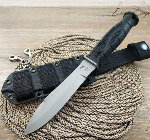 Нож Саро Нерпа сталь Х12мф ножны ABS 0959