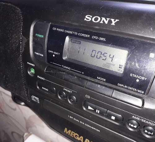 CD магнитола Sony CFD-380L