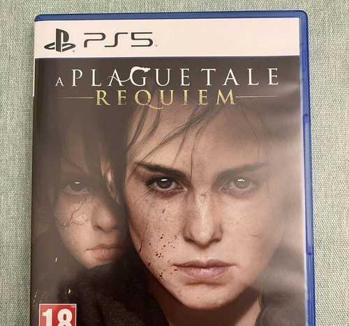 A plague tale requiem ps5 диск